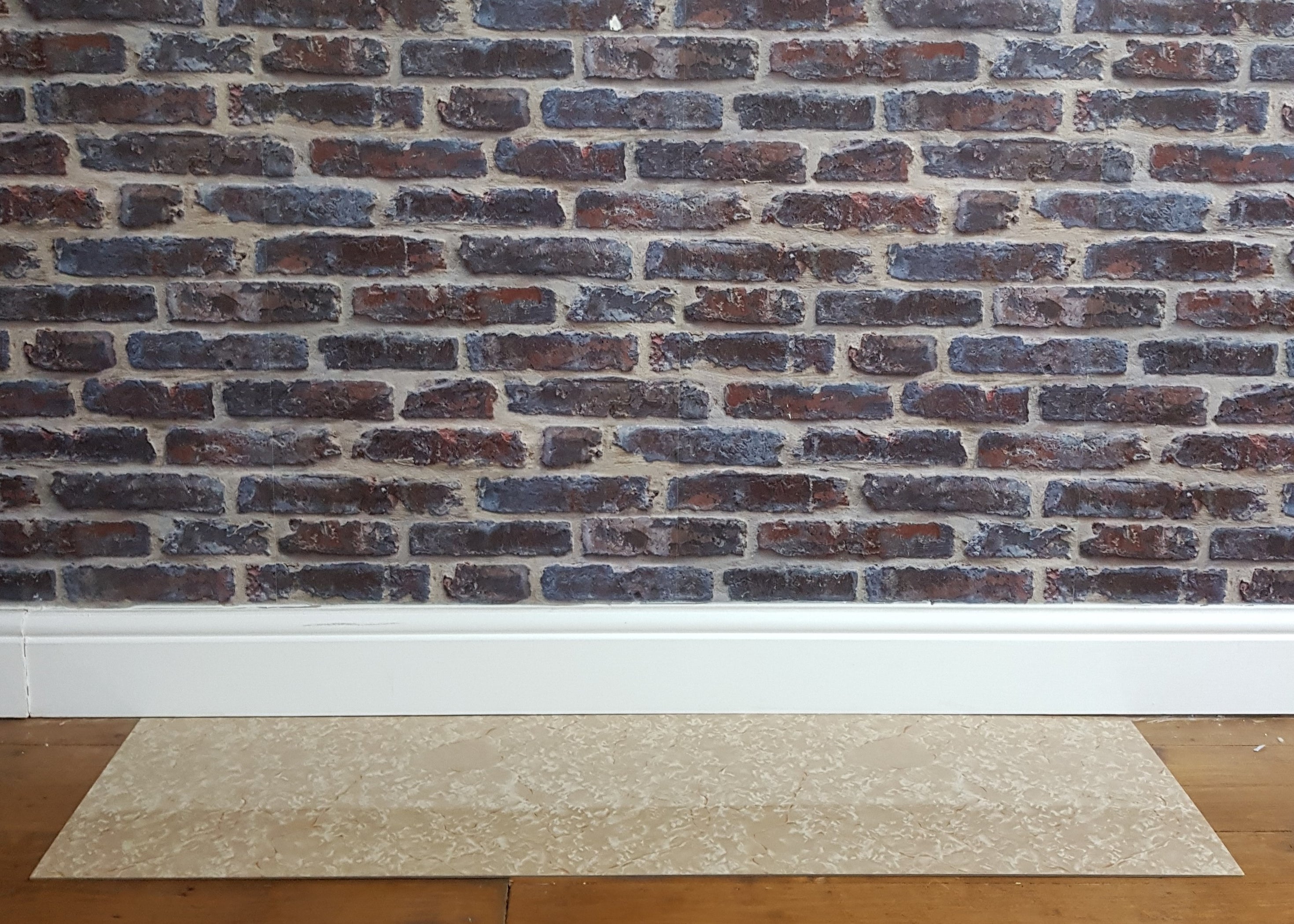Marble Effect HPL Laminate Fireplace Back Panel & Hearth Sets ...