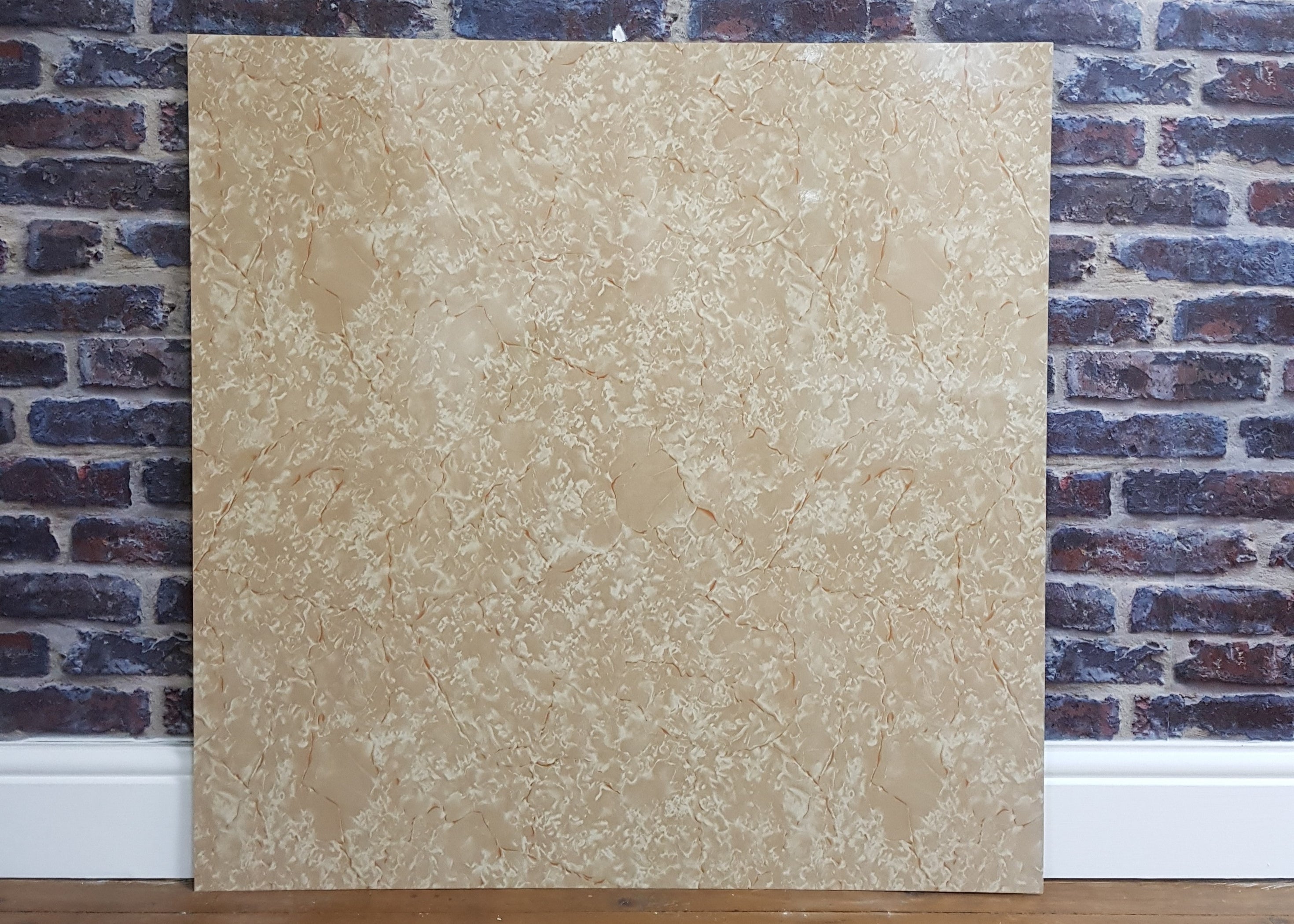 Marble Effect HPL Laminate Fireplace Back Panel & Hearth Sets ...