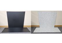 Marble Effect HPL Laminate Fireplace Back Panel & Hearth Sets ...