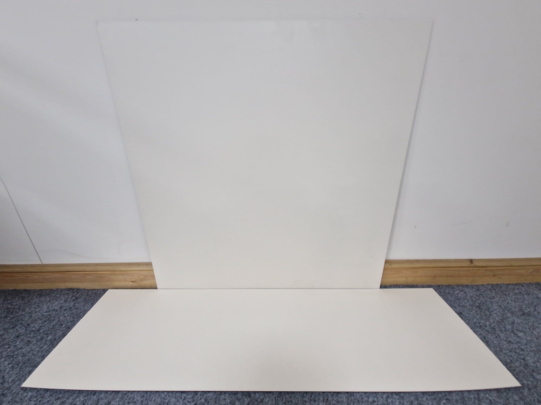 Marble Effect HPL Laminate Fireplace Back Panel & Hearth Sets ...